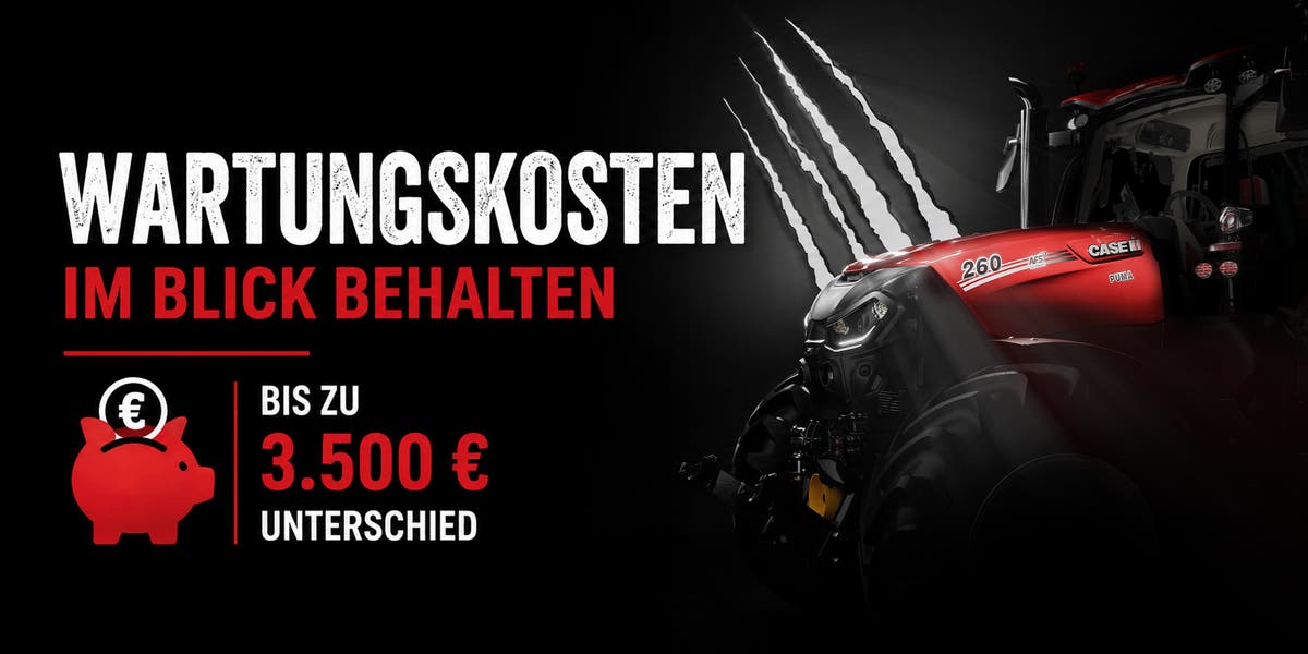 Case IH Puma 240 CVX: Wartungskosten im profi-Vergleich